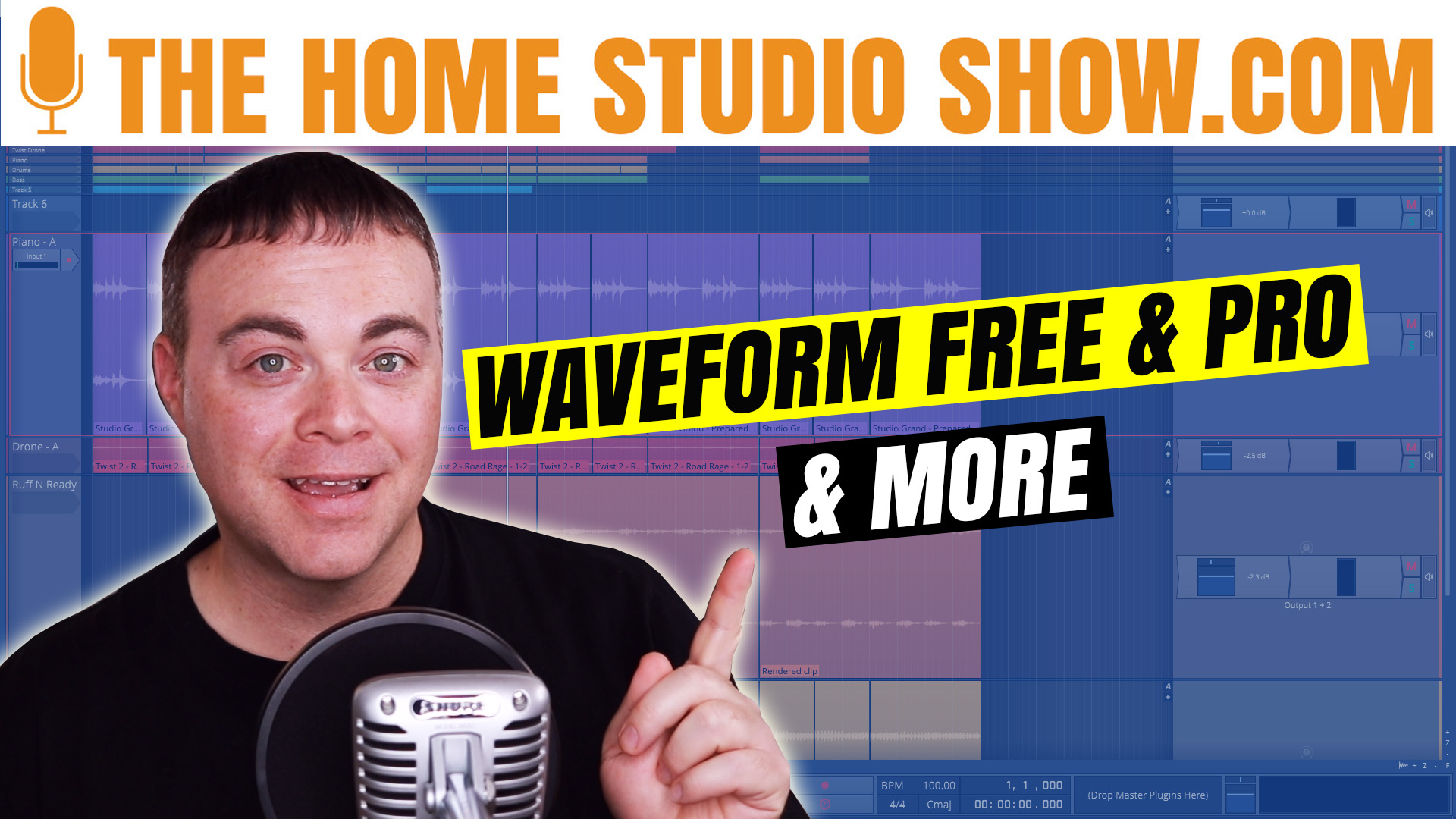 Tracktion 7 Update, Free Plugins & More – The Home Studio Show – Audio Tech TV